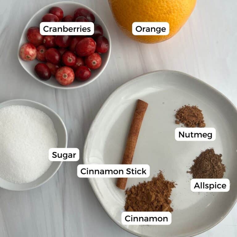 Homemade Whole Berry Cranberry Sauce with Orange and Spices - A Sweet Thyme