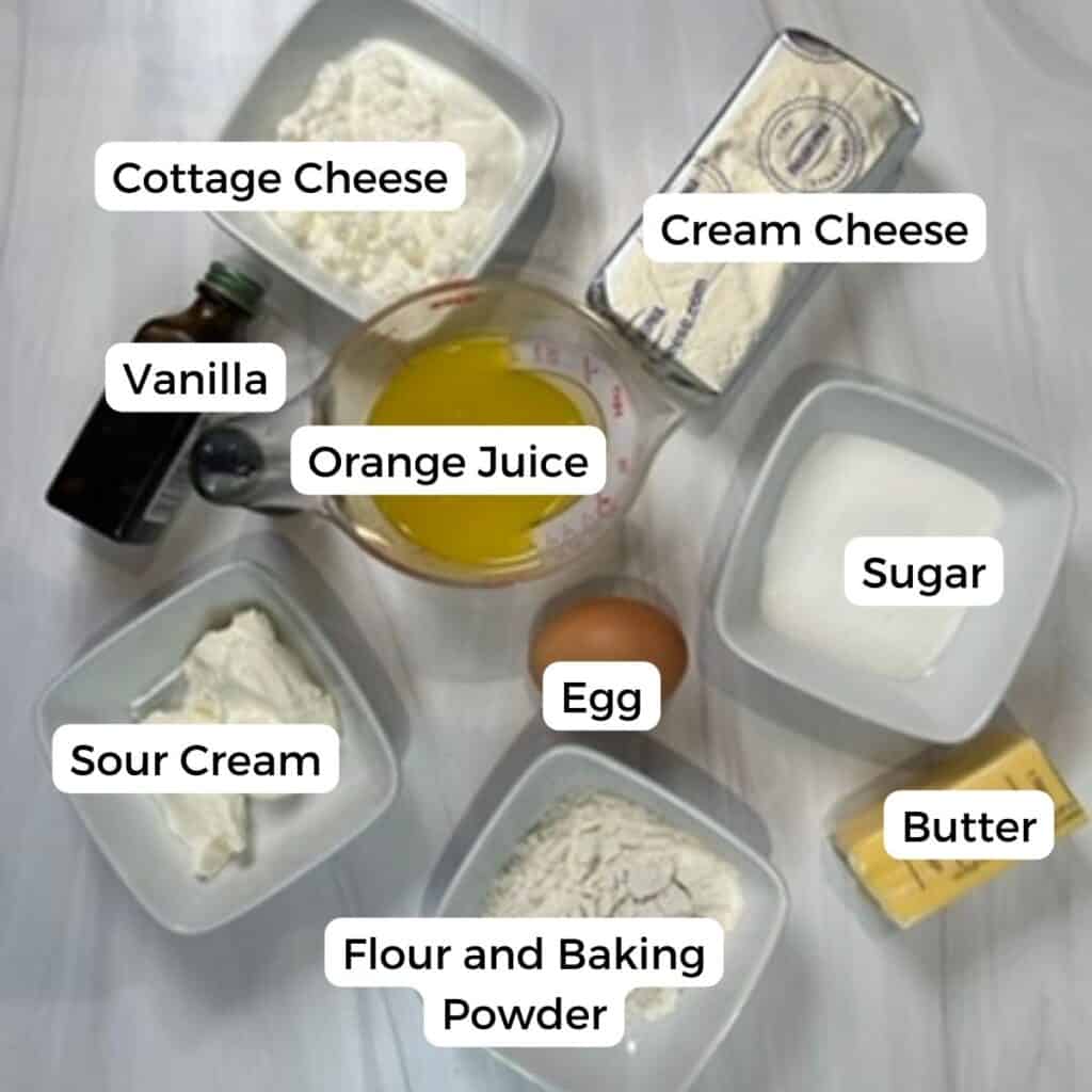 Easy Blintz Casserole with Sweet Cheese - ASweetThyme.com