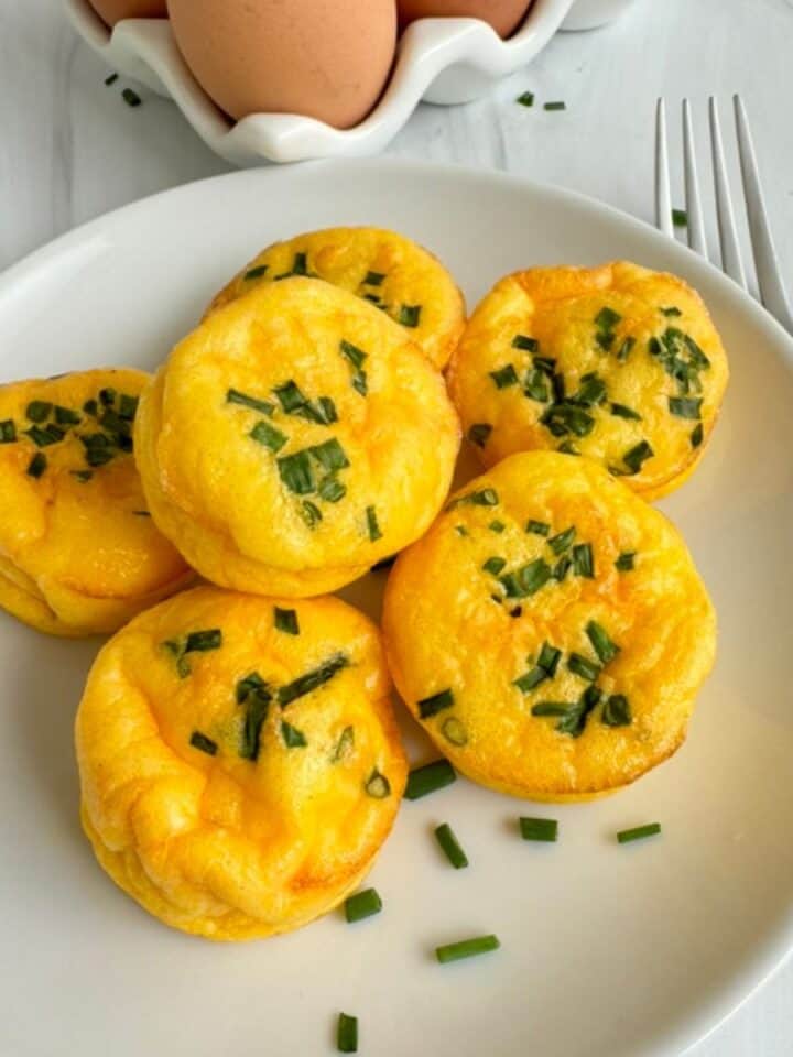 Bacon And Gruyere Egg Bites Recipe - ASweetThyme.com
