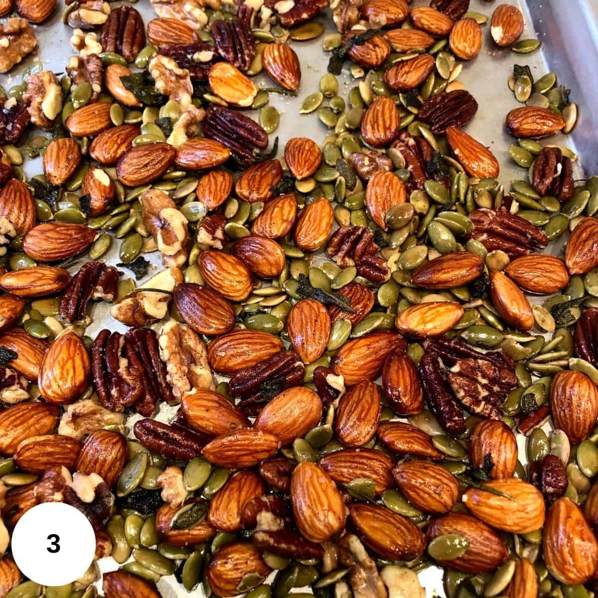 Roasted Nuts With Rosemary And Sage - A Sweet Thyme