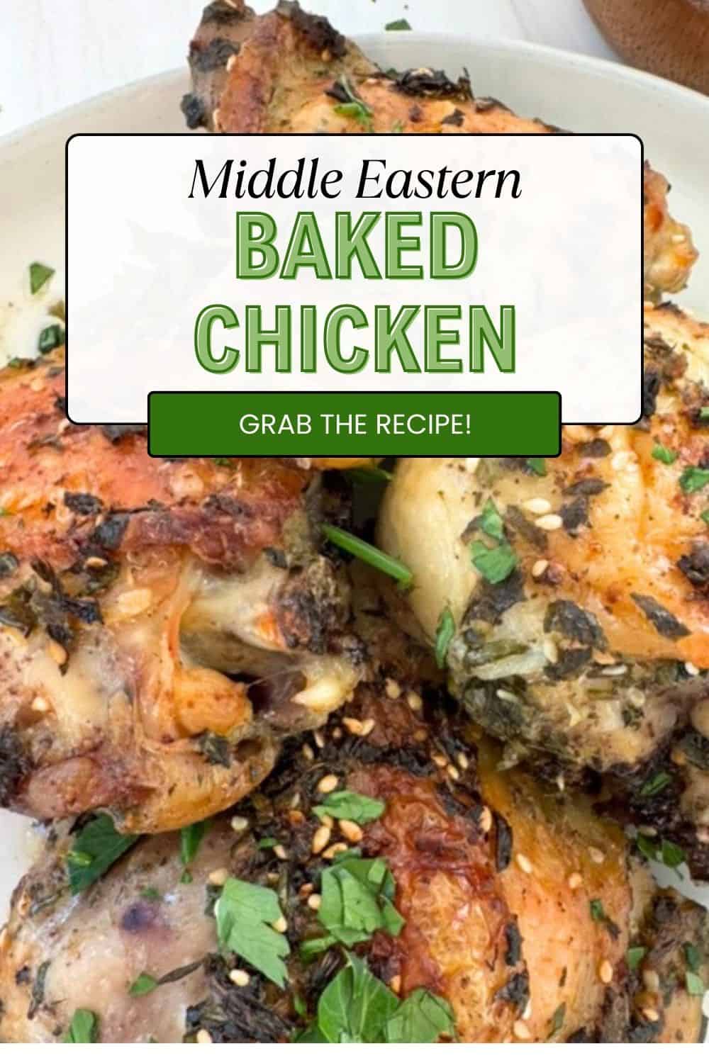 Middle Eastern Chicken - A Sweet Thyme
