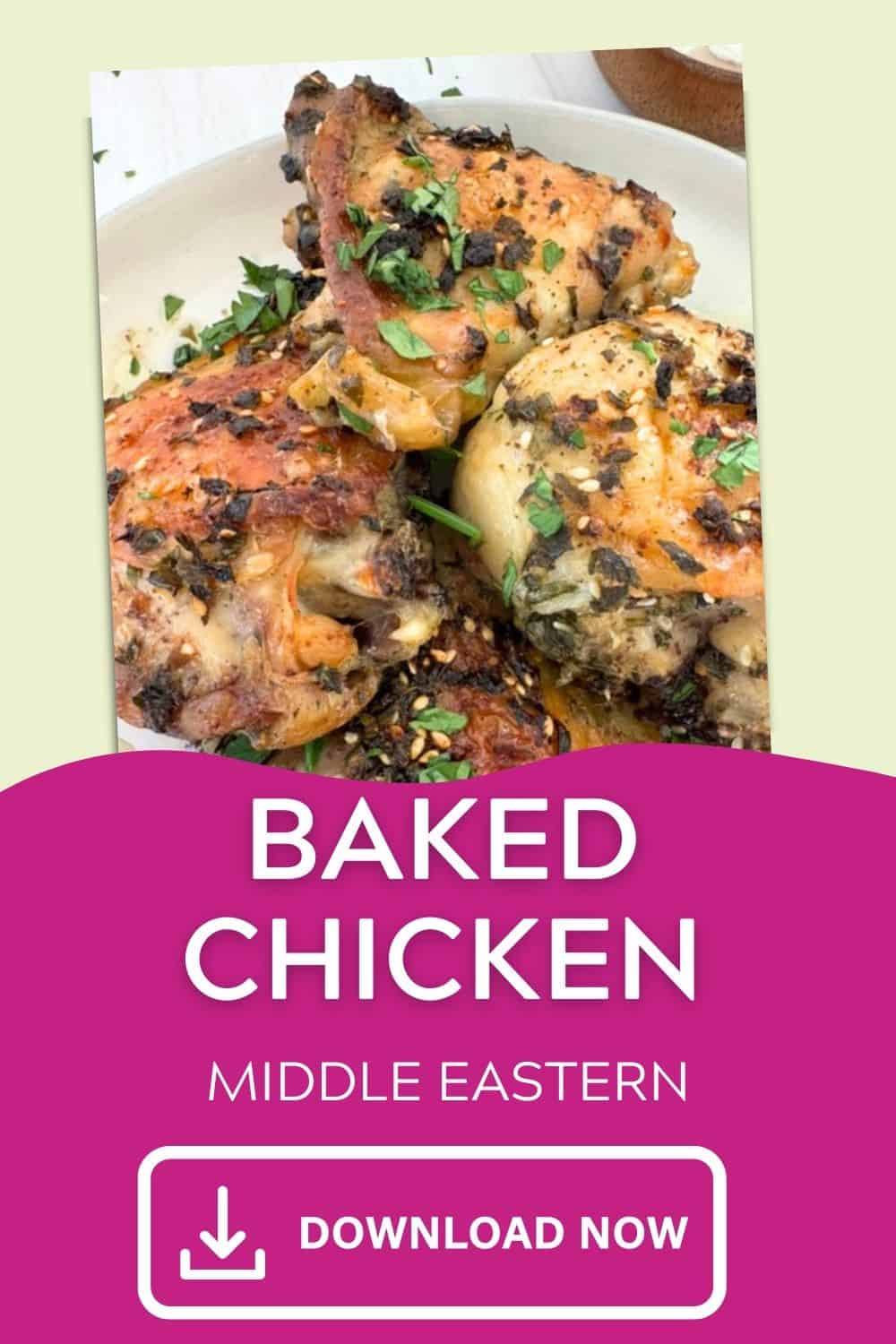 Middle Eastern Chicken - A Sweet Thyme