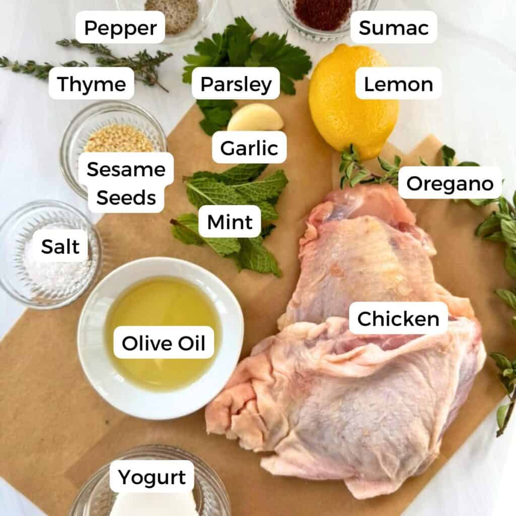 Middle Eastern Chicken - A Sweet Thyme