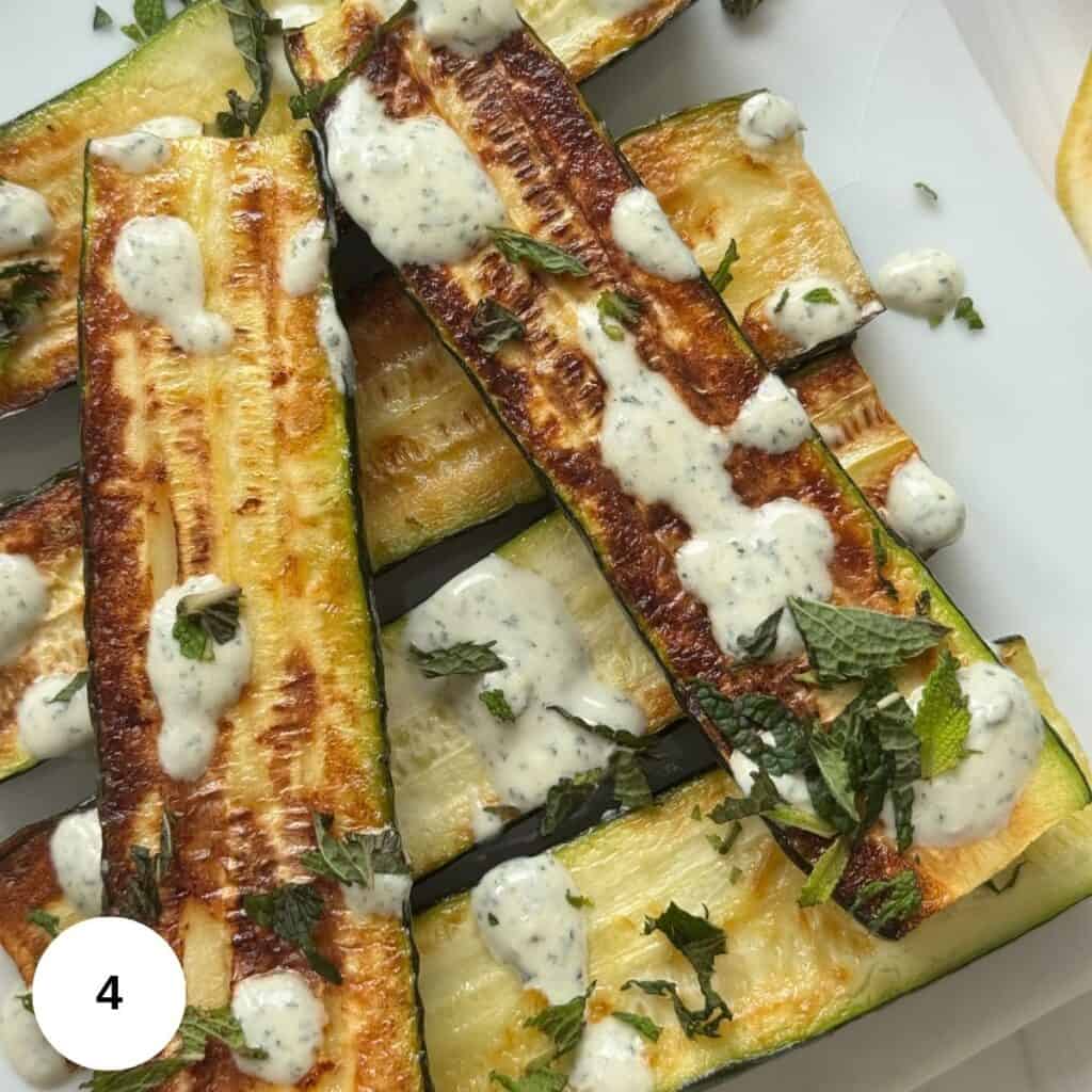 Zucchini With Feta - A Sweet Thyme