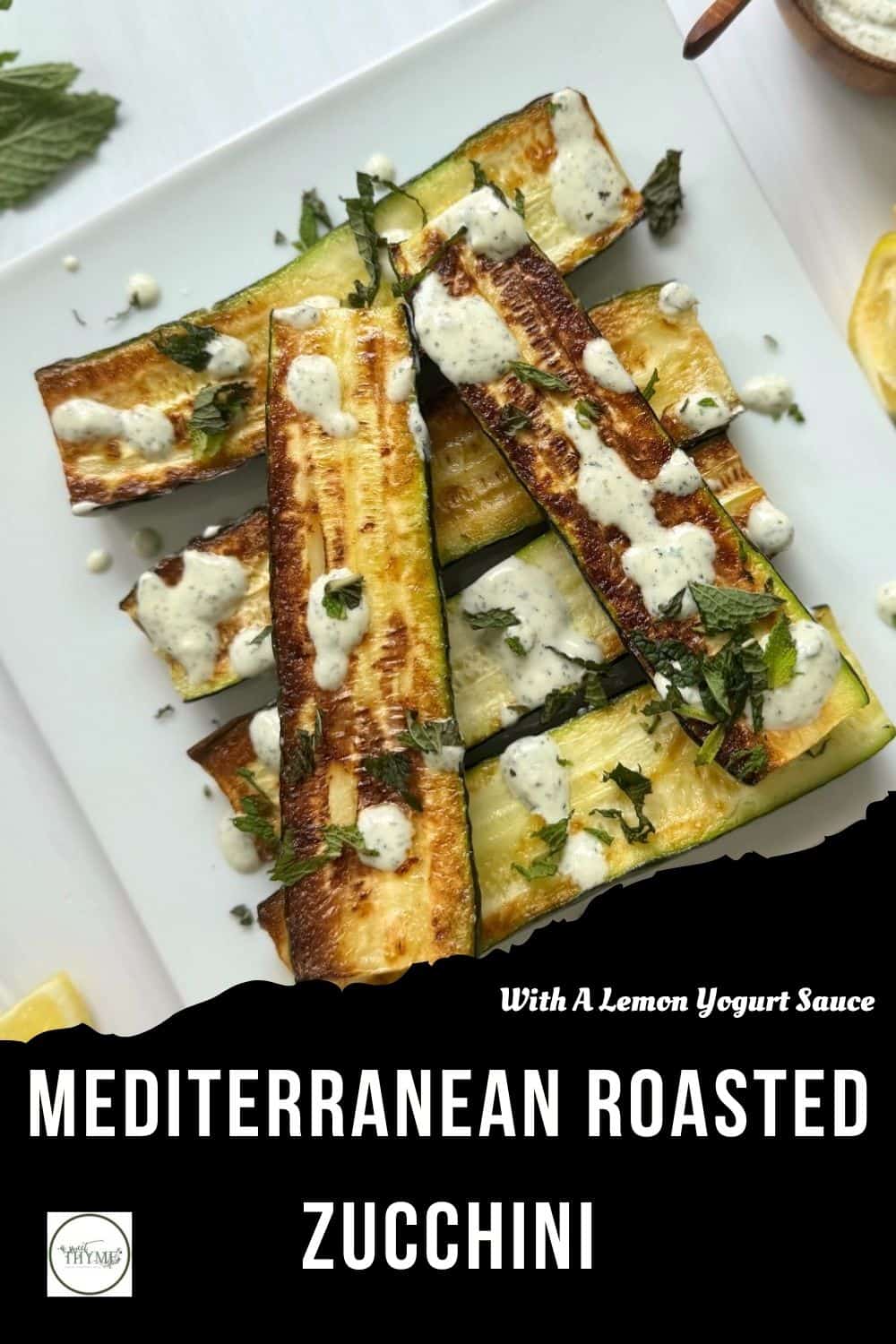 Zucchini With Feta - A Sweet Thyme