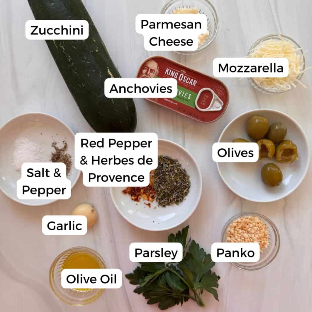 Zucchini Broiled With Garlic And Cheese - A Sweet Thyme
