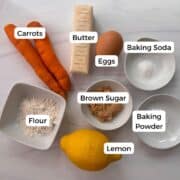 Carrot Ring With Brown Sugar And Lemon - A Sweet Thyme