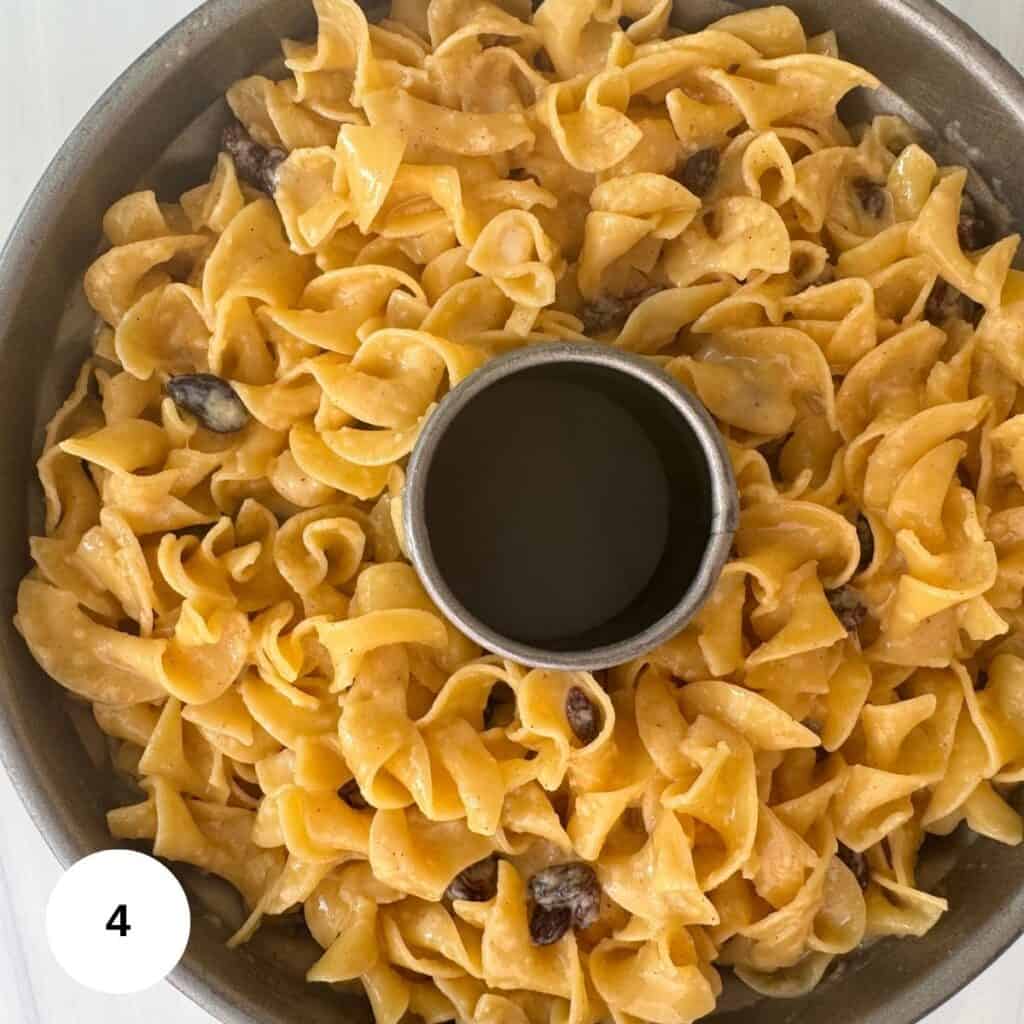 Sweet Noodle Kugel In A Bundt Pan - A Sweet Thyme