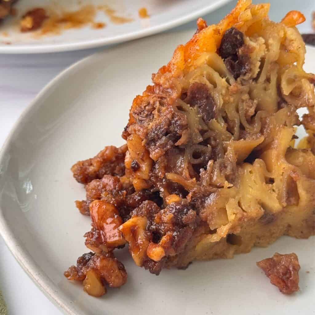 Sweet Noodle Kugel In A Bundt Pan - A Sweet Thyme