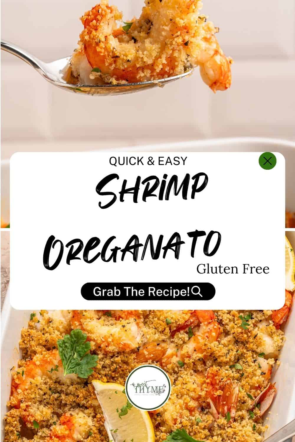 Shrimp Oreganata (Italian Baked Shrimp) - A Sweet Thyme